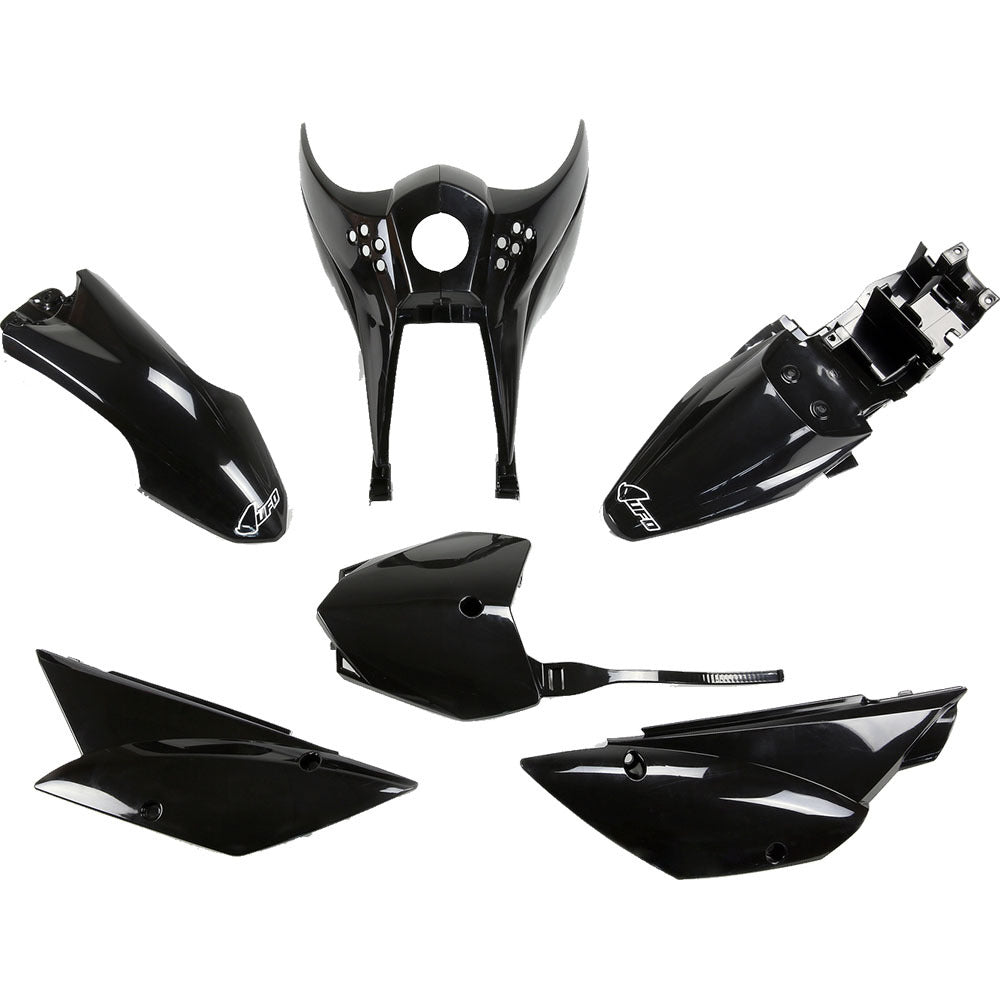 Ufo Klx110 10 24 Black Plastics Kit Madder Minis