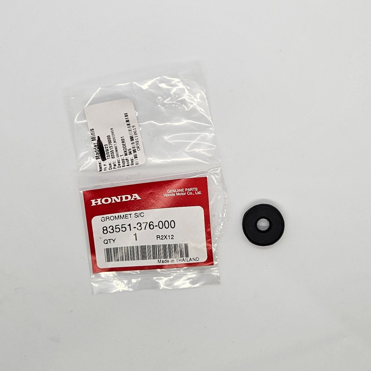 HONDA GENUINE - OEM RUBBER FRAME/PLASTICS GROMMET CRF110 – Madder Minis